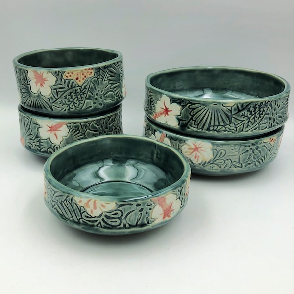 Ceramic Slab Bowl - Etsy