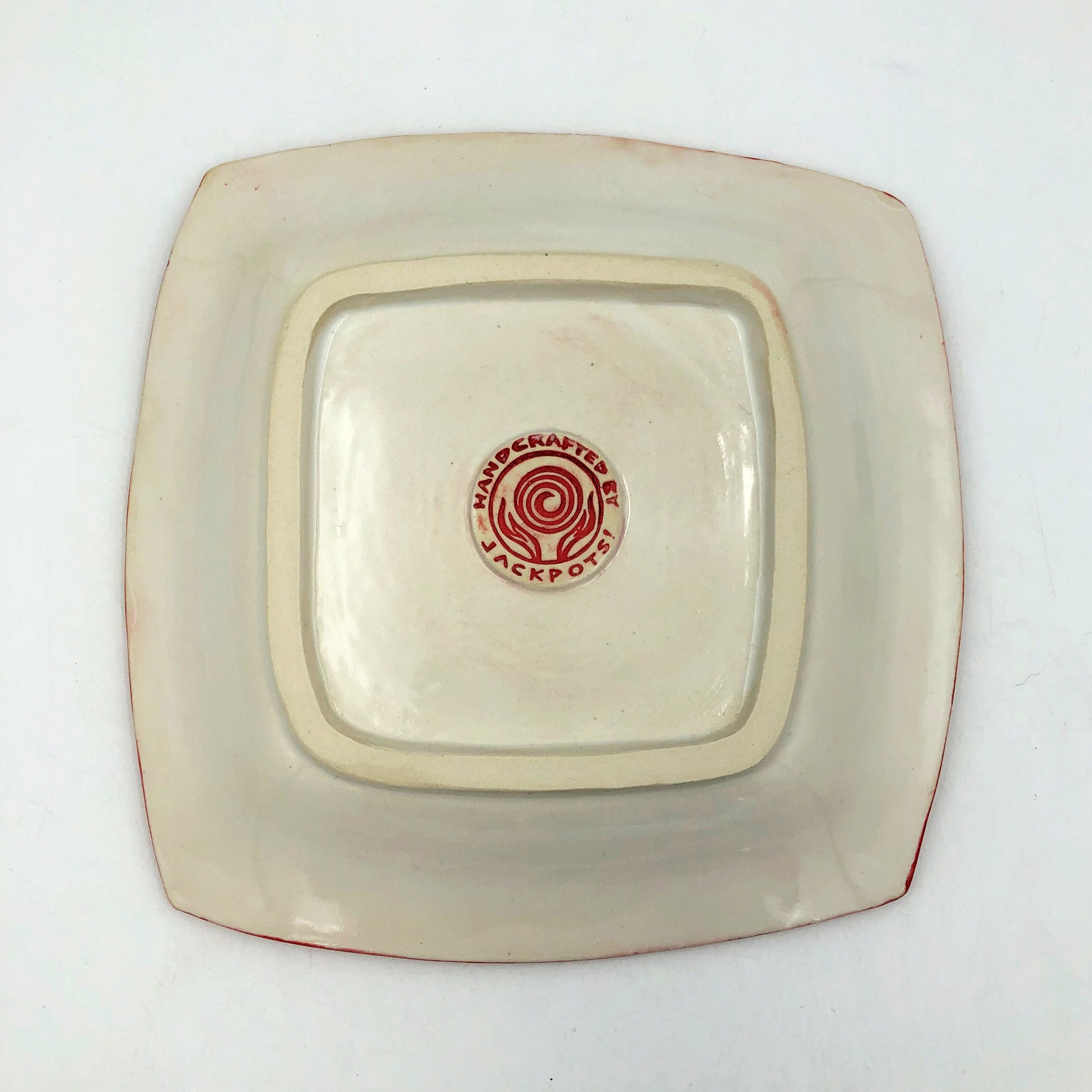 Bright Bold Red Polka Dot Pottery Plates in 4 Sizes Modern - Etsy