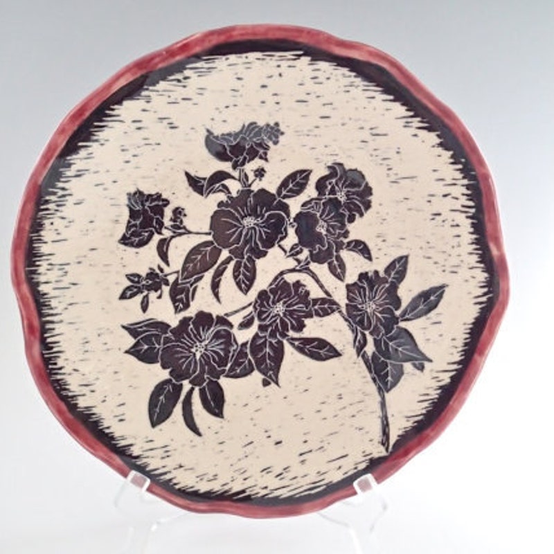 Sgraffito Pottery - Etsy