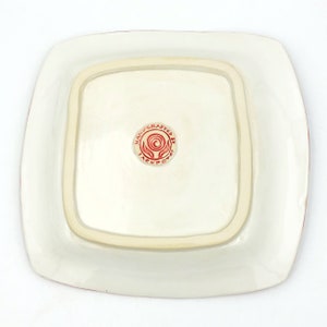 Bright Bold Red Polka Dot Pottery Plates in 4 Sizes - Modern Rounded ...