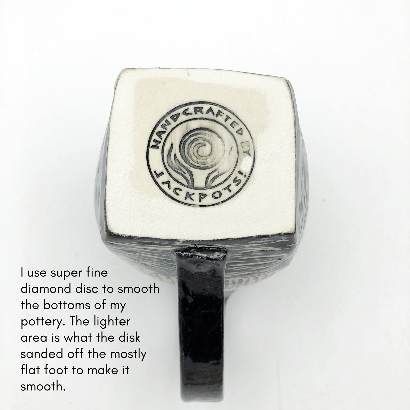 Handmade Raven Crow Pottery Mug Handbuilt Ceramic Coffee Mug Sgraffito ...