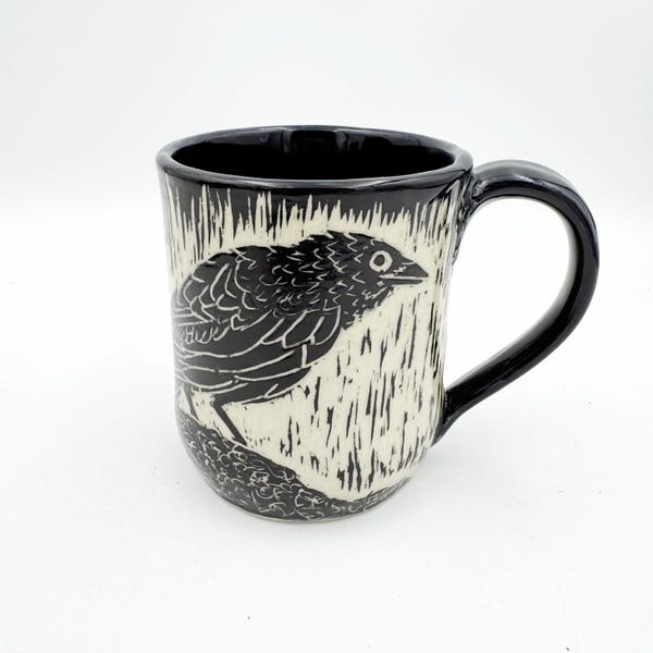Sgraffito Mug - Etsy