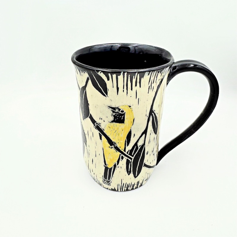 Sgraffito Mug - Etsy