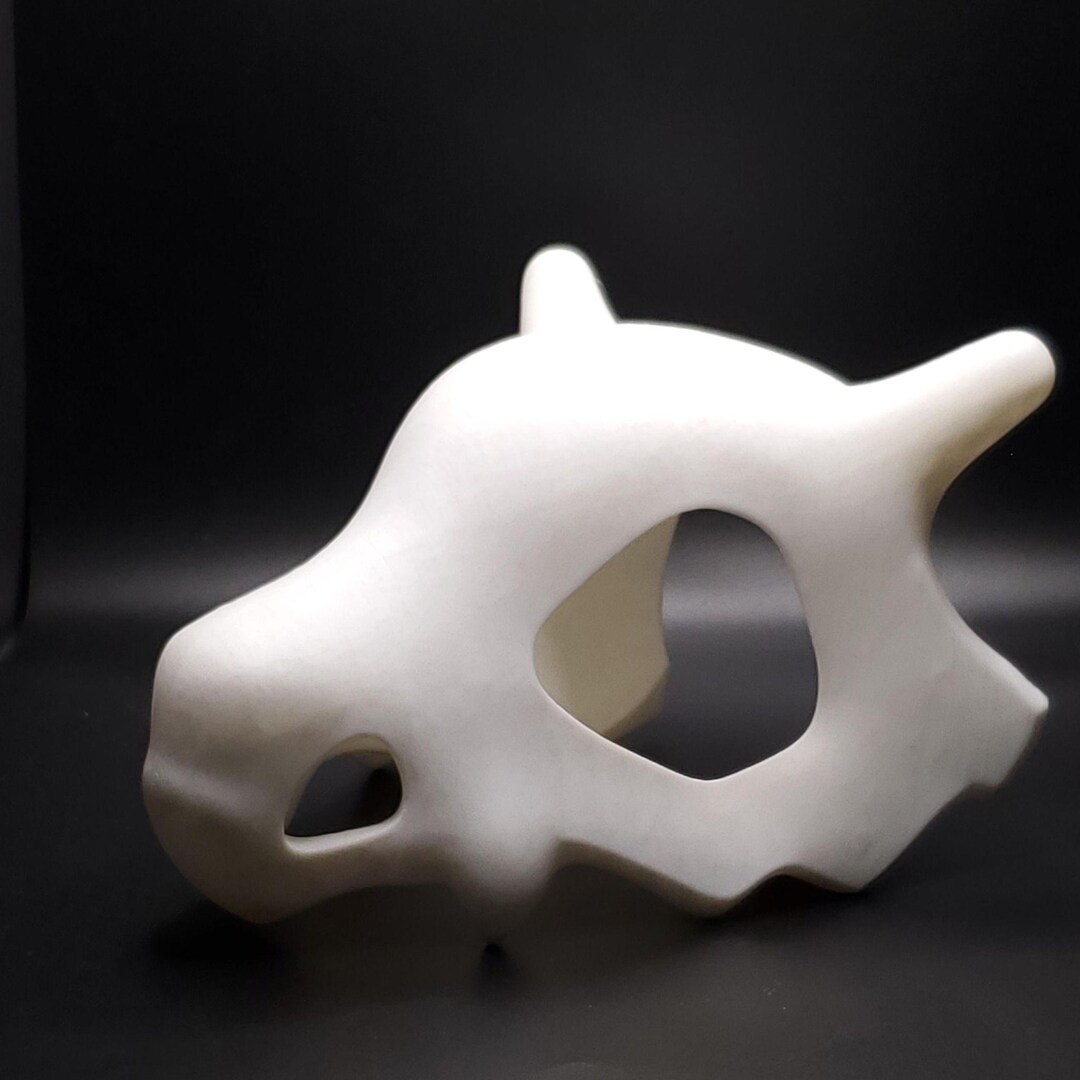 3D Printed Pokemon Cubone Skull - Etsy