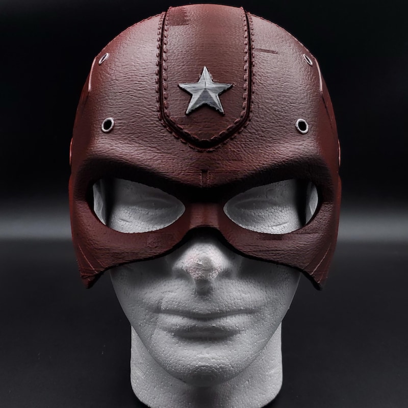 Captain America Mask - Etsy