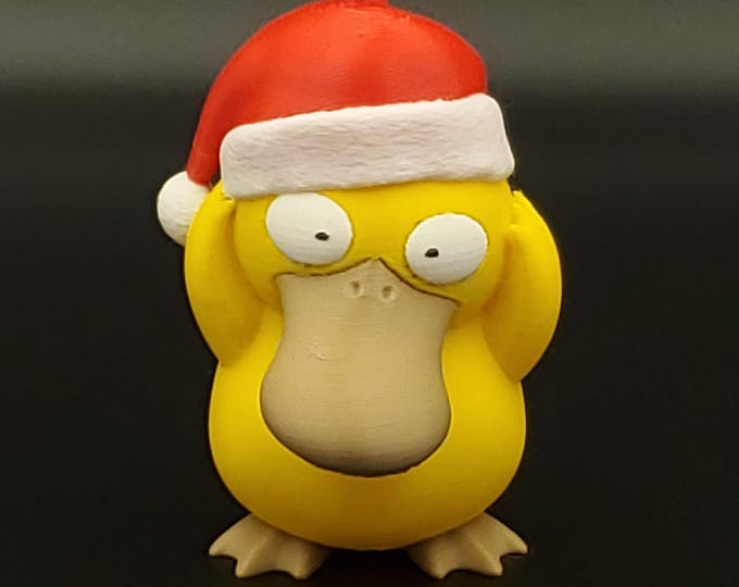 3d Printed Psyduck Tree Ornament - Etsy