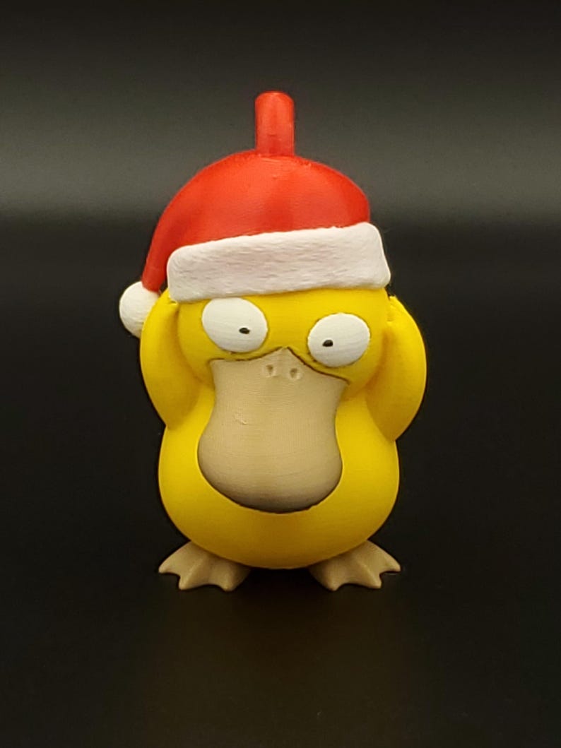 3d Printed Psyduck Tree Ornament - Etsy