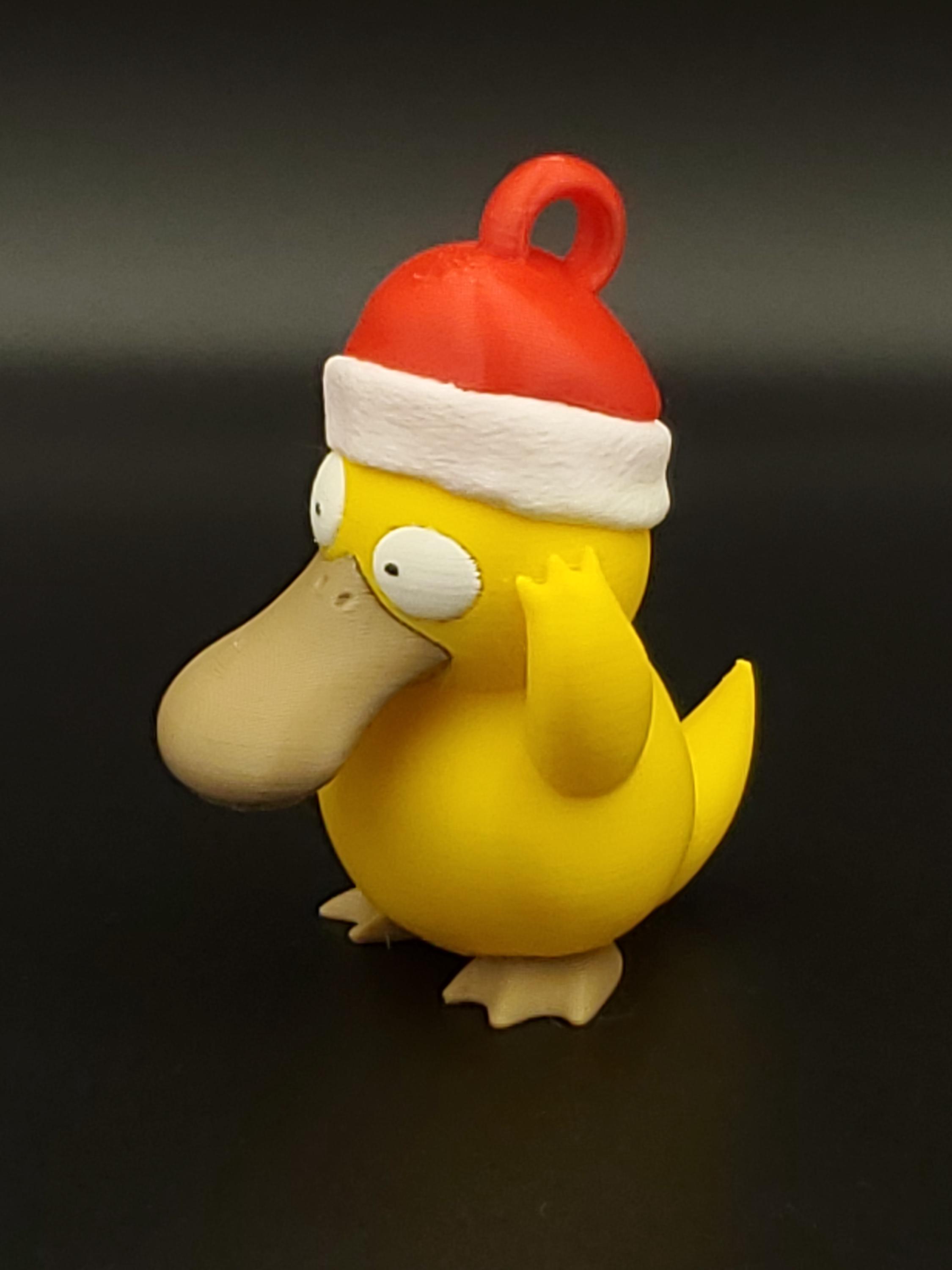 3d Printed Psyduck Tree Ornament - Etsy