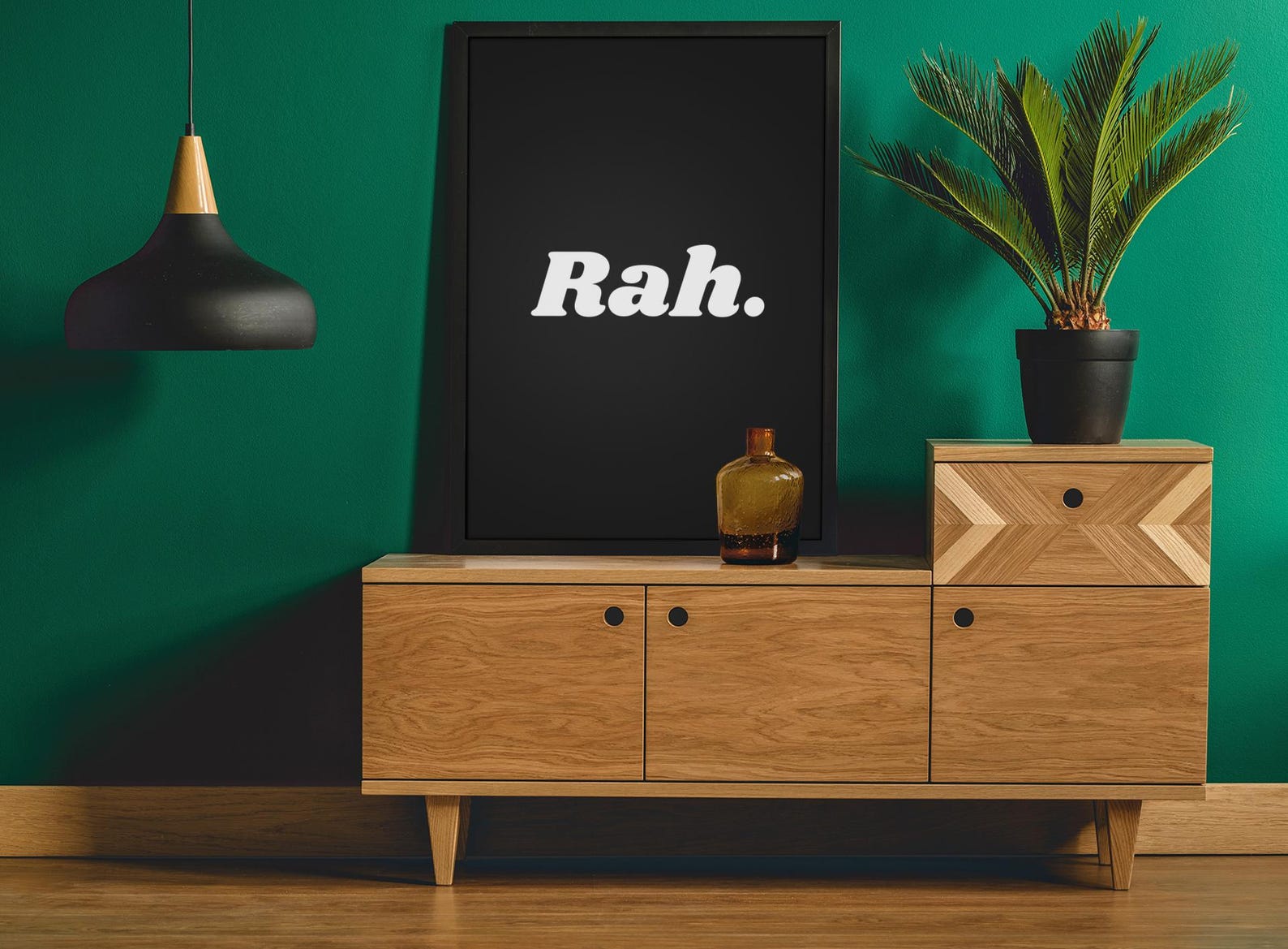 Rah Response Poster, Marine Corps Office Decor, Military Poster, USMC ...