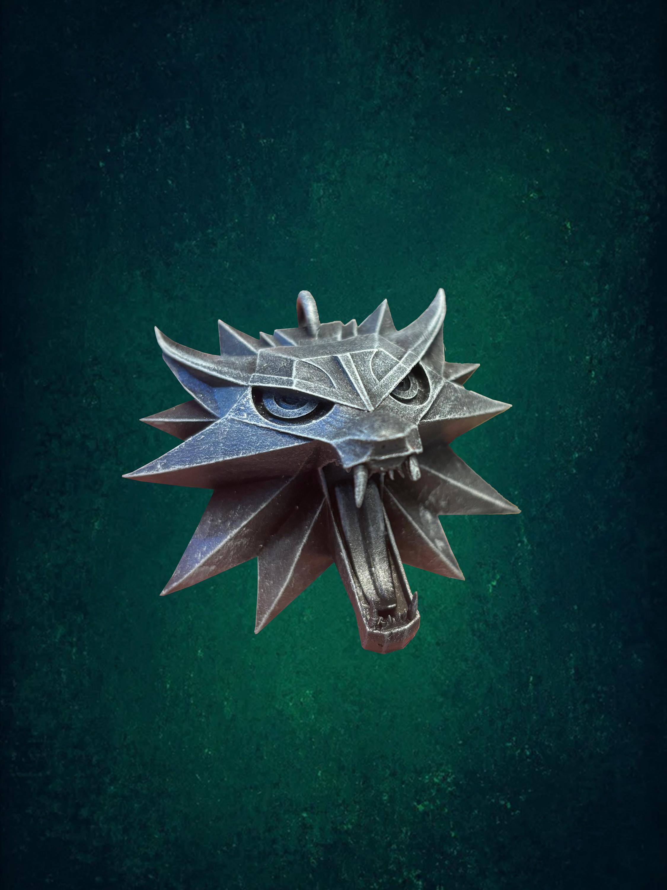 Wolf School Witcher Medallion - Etsy