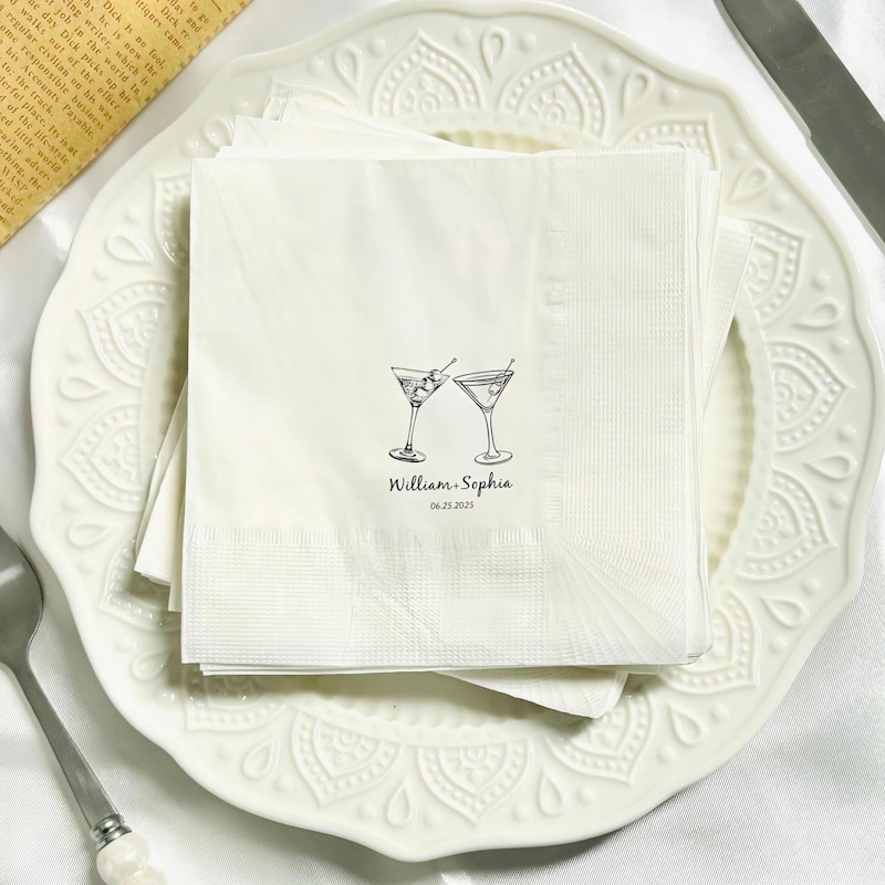 Cocktail Napkins - Etsy