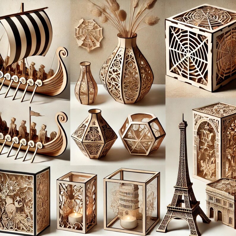 10,000 DXF Files for Plasma Laser CNC Ready-to-cut Metal & Wood Designs ...