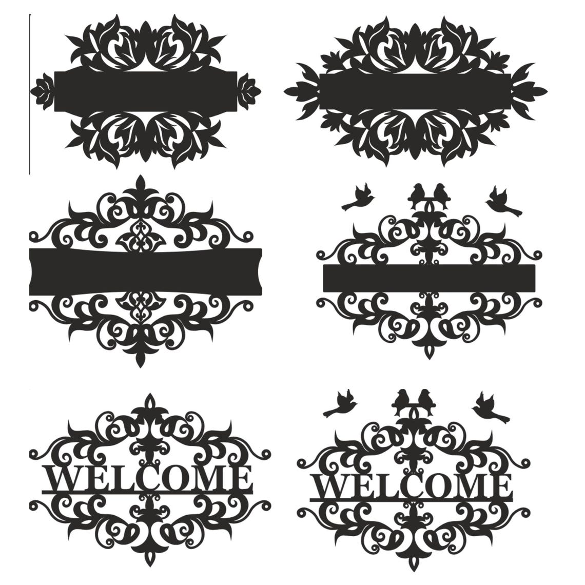 10 CNC Welcome Sign Files | Laser Cutting, Engraving , CNC Router ...