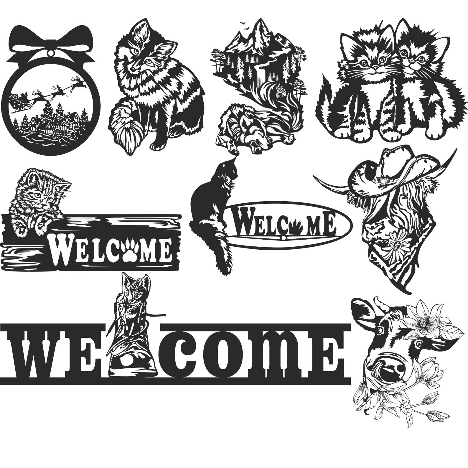 110 Cool DXF CNC Files | Plasma, Laser, and Router Designs | Cut-ready ...