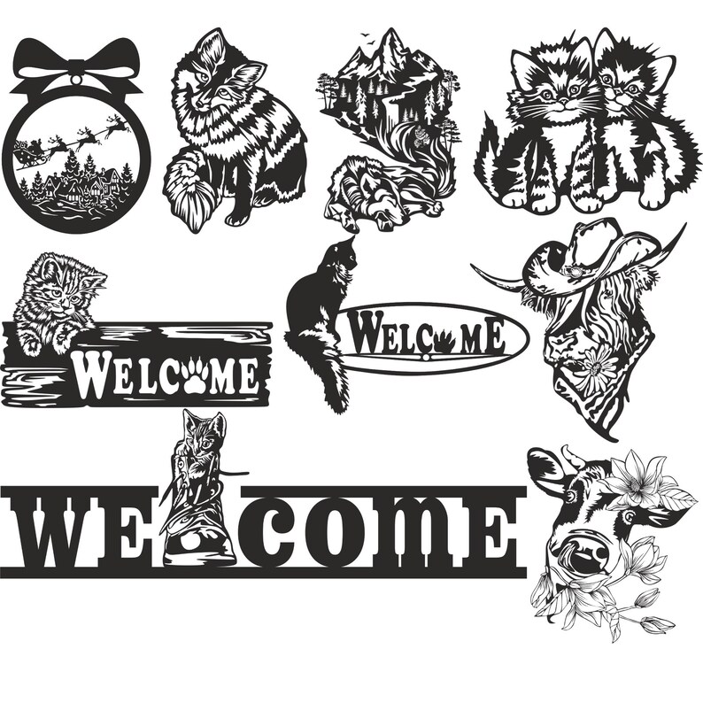 110 Cool DXF CNC Files | Plasma, Laser, and Router Designs | Cut-ready ...