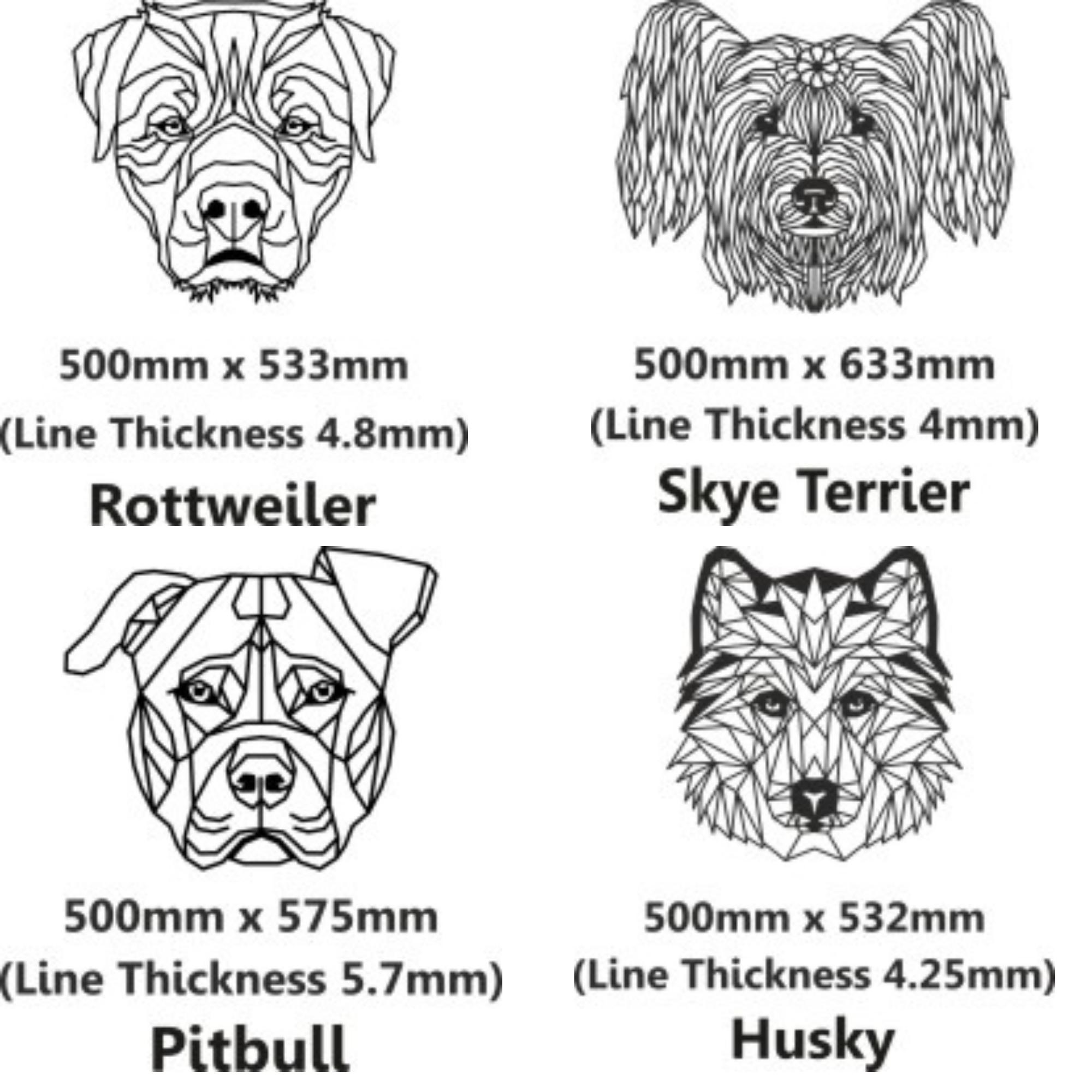 310 Geometric Animal Design Bundle | Modern Animal SVG & DXF Files for ...
