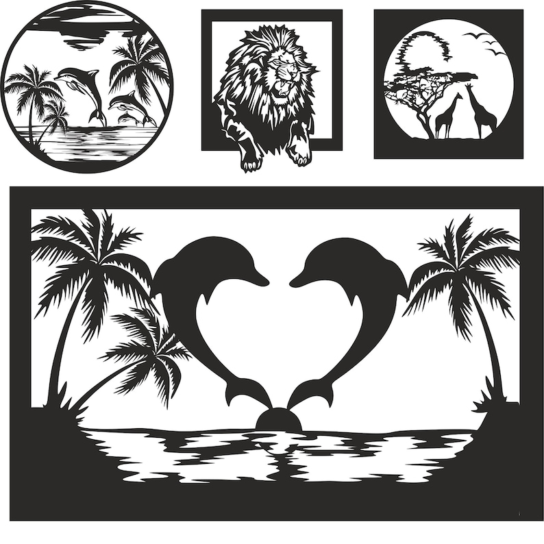 110 Cool DXF CNC Files | Plasma, Laser, and Router Designs | Cut-ready ...