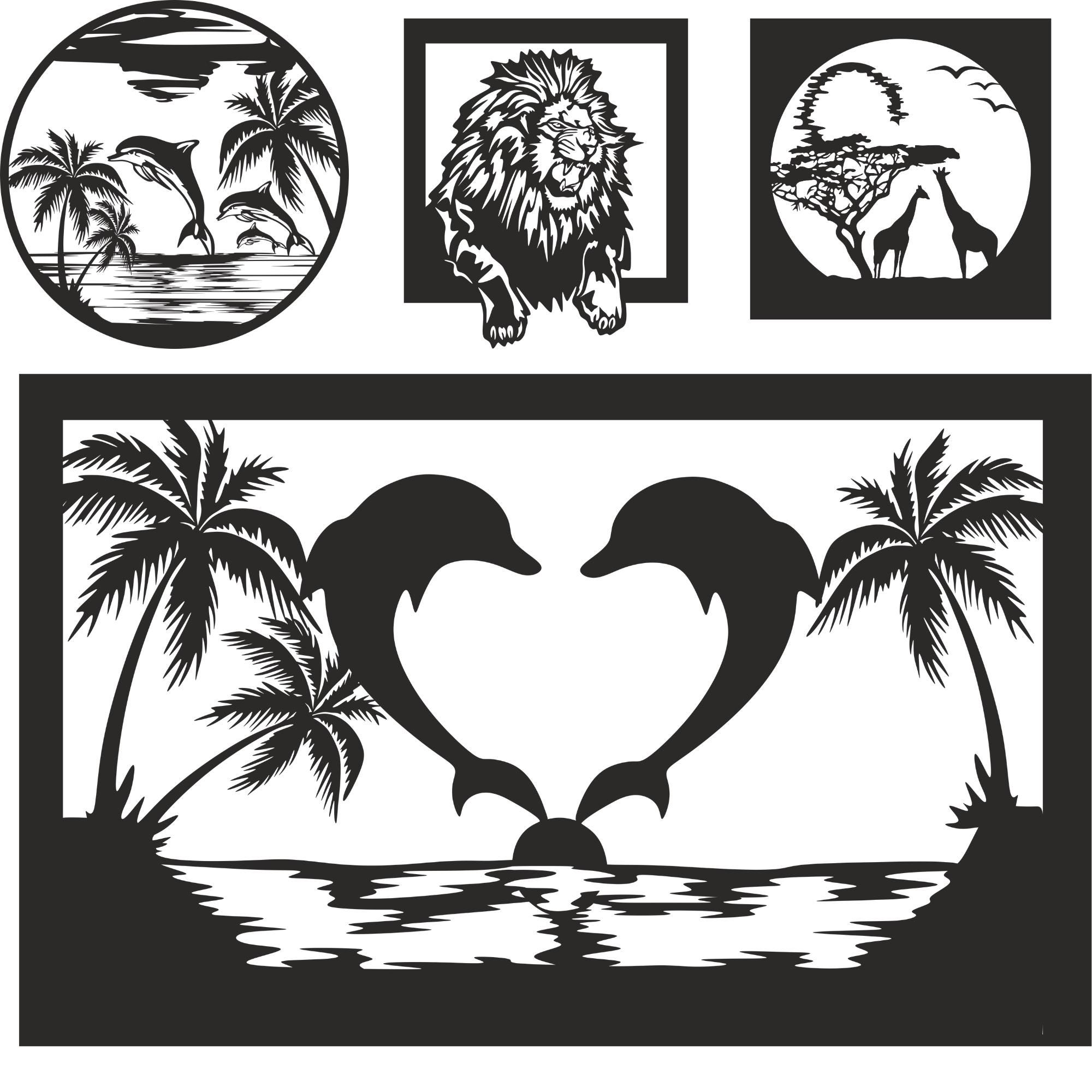 110 Cool DXF CNC Files | Plasma, Laser, and Router Designs | Cut-ready ...