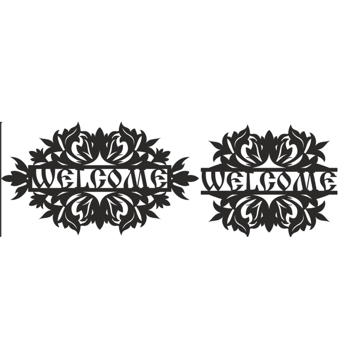 10 CNC Welcome Sign Files | Laser Cutting, Engraving , CNC Router ...