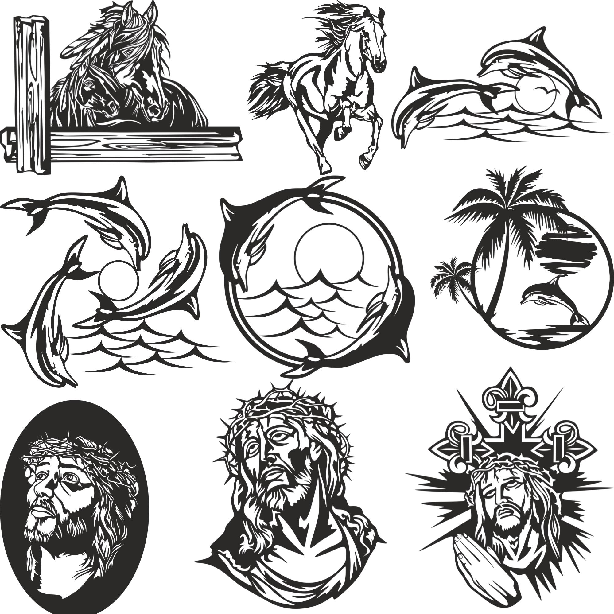 110 Cool DXF CNC Files | Plasma, Laser, and Router Designs | Cut-ready ...