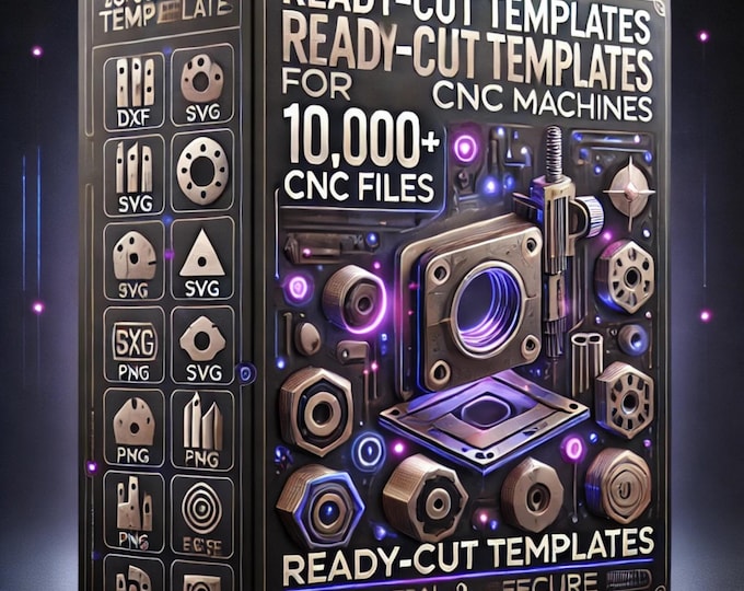 10,000+ DXF Files for Plasma Laser CNC | Ready-to-cut Metal & Wood ...