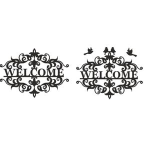 10 CNC Welcome Sign Files | Laser Cutting, Engraving , CNC Router ...