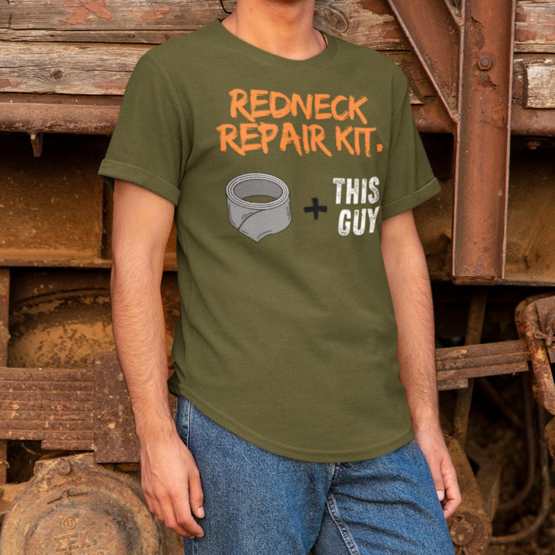 Redneck Repair Kit Shirt Do It Yourself Shirt Funny Redneck Shirt ...