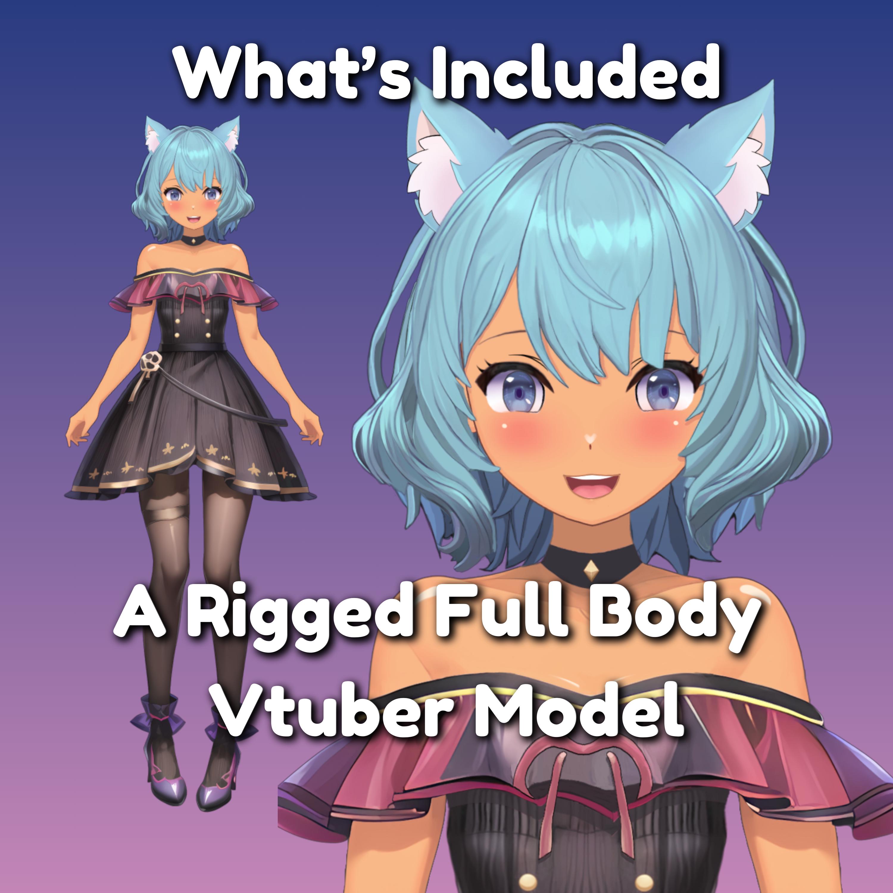 Vtuber Model, Premade Vtuber Model, Vtuber, Live2d Vtuber Model, Color ...