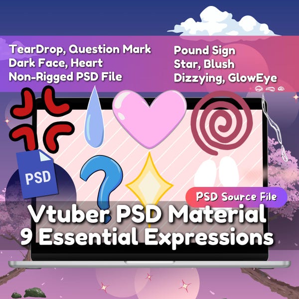 Live2d Psd File - Etsy