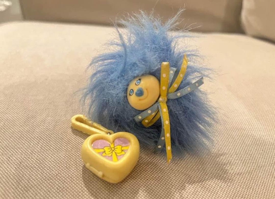 Precious Puffs Locket and Bracelet Blue 1987 - Etsy