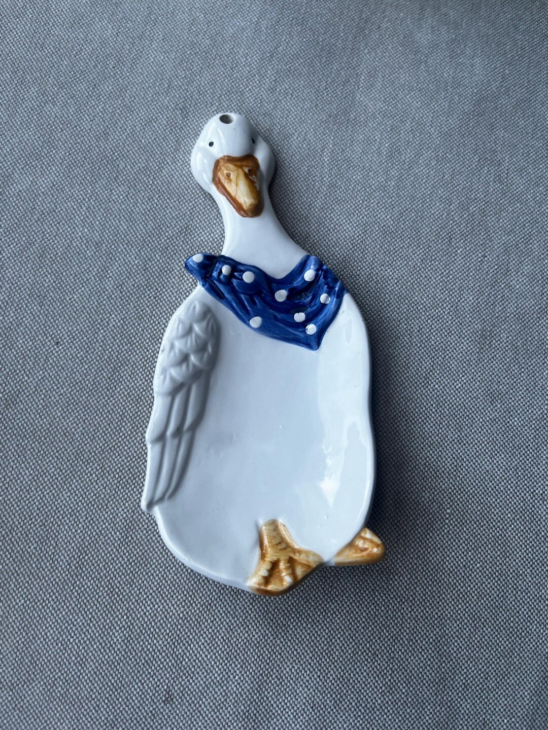 1980s Country Kitchen Goose Spoon Rest Aunt Rhody Style Goose Decor - Etsy