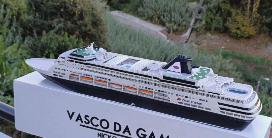 Rare Nicko Cruises' Vasco Da Gama Cruise Ship Model - Etsy