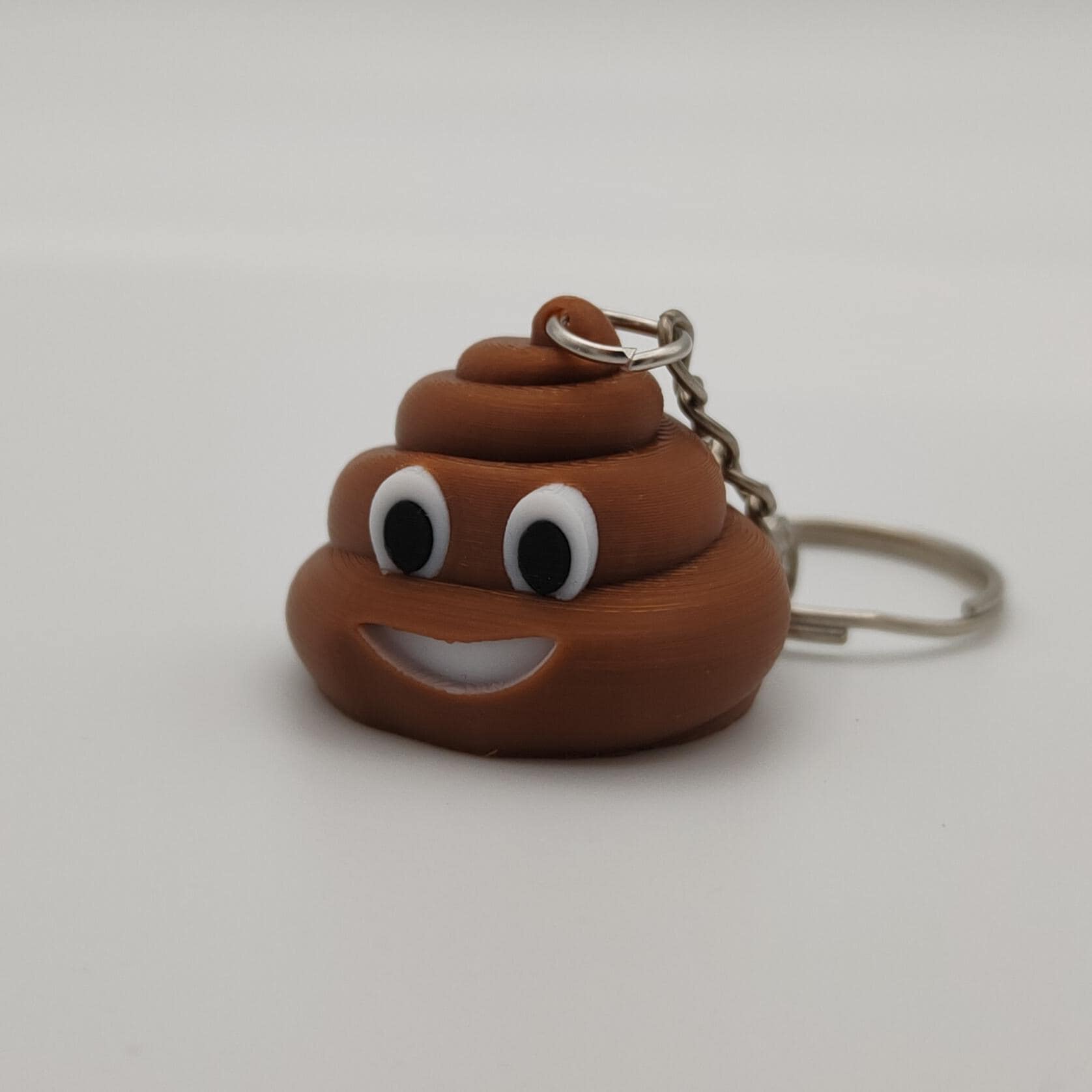 Cute Poop Emoji Keychain - Etsy