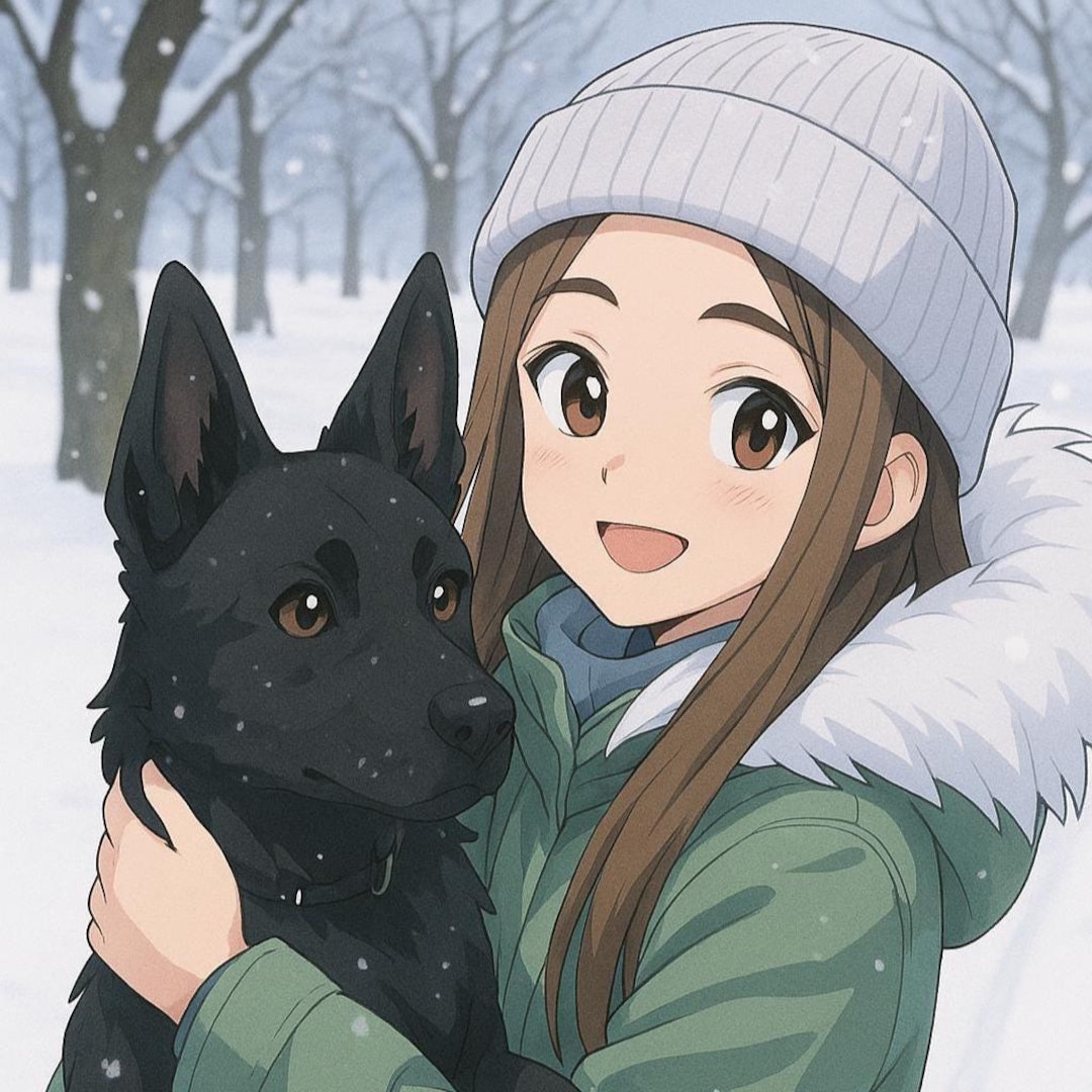 Fully Custom Anime Portrait, Manga Drawing Digital Commission, Pet ...
