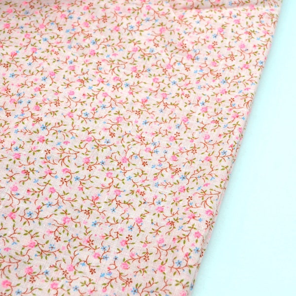 Pink Vintage Fabric - Etsy