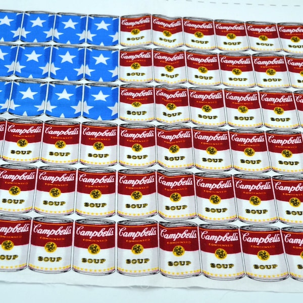 Campbell Soup Fabric - Etsy