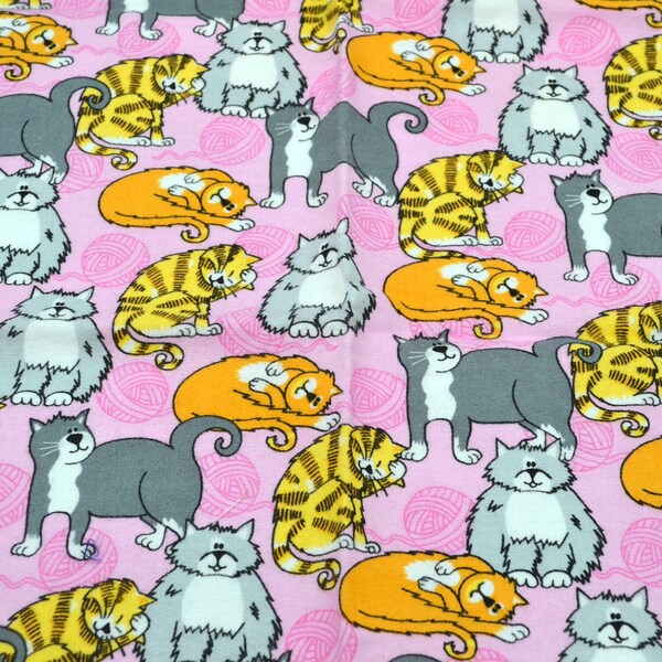 Cat Flannel Fabric - Etsy