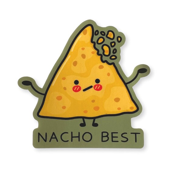 NACHO BEST STICKER - Etsy