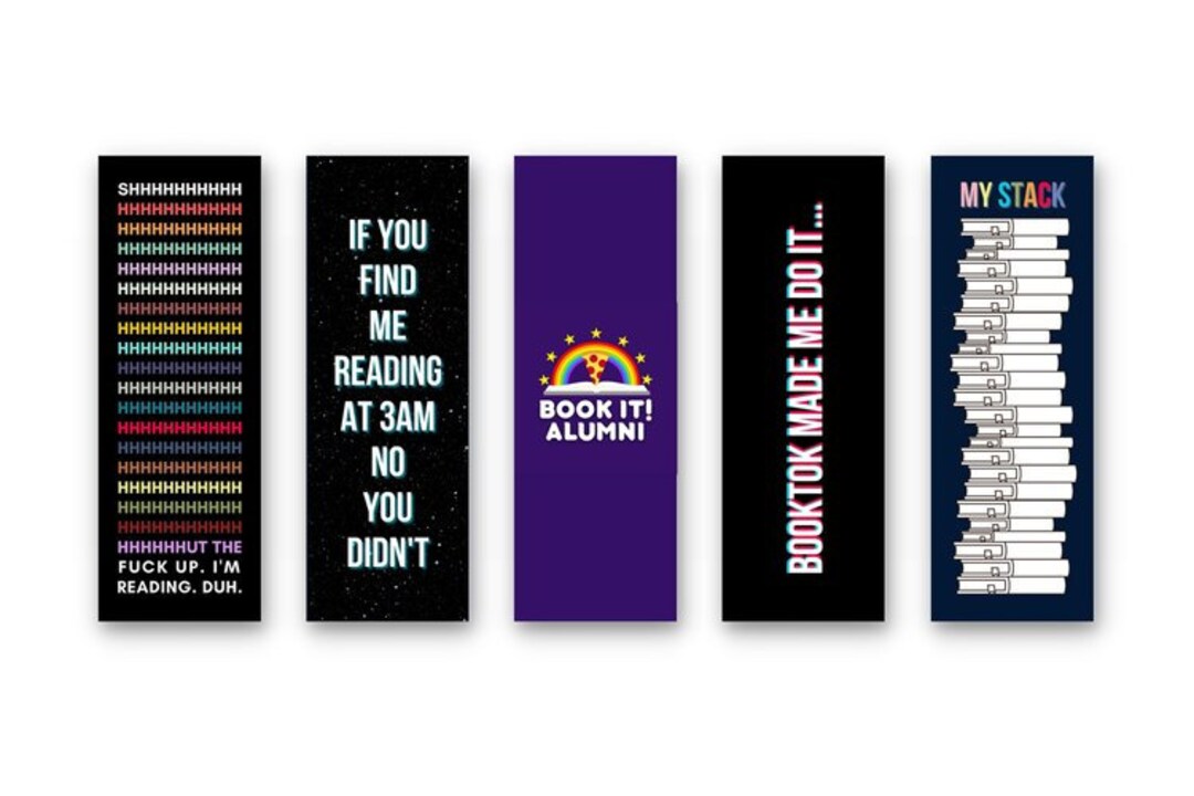 SNARKY BOOKMARKS - Etsy