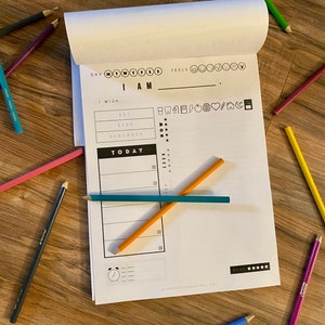 STUDENT PLANNER NOTEPAD | Adhd + Creative Productivity Planner - 8.5x11 ...