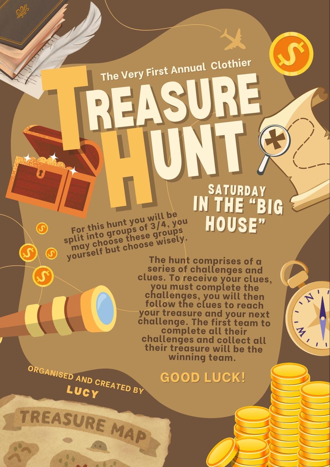 Personalised Treasure or Present Hunt - Etsy