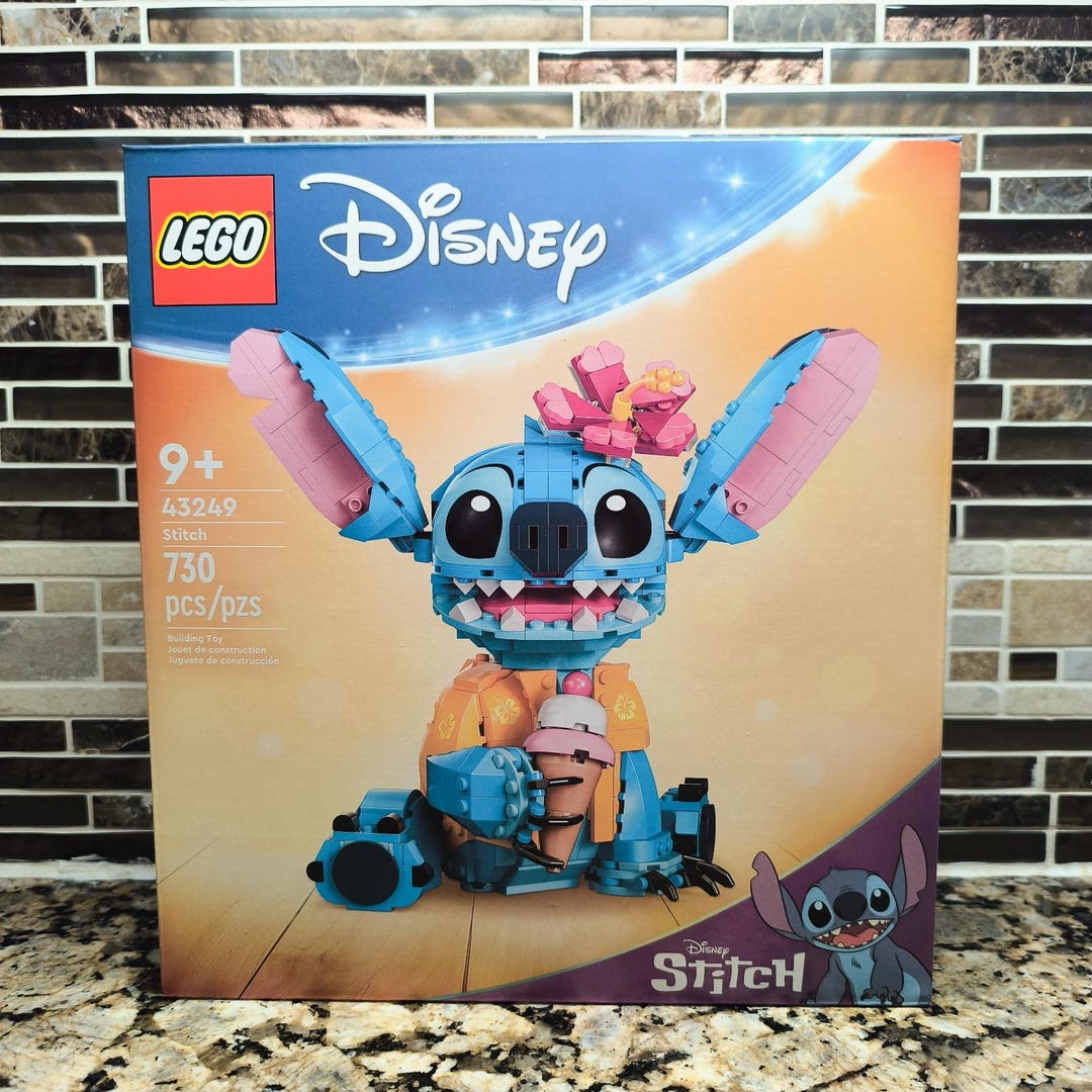 LEGO Lego Disney Stitch 43249 New Sealed 730 PCS Rare Set 9+ - Etsy