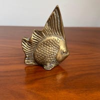 Four Brass Fish - Etsy
