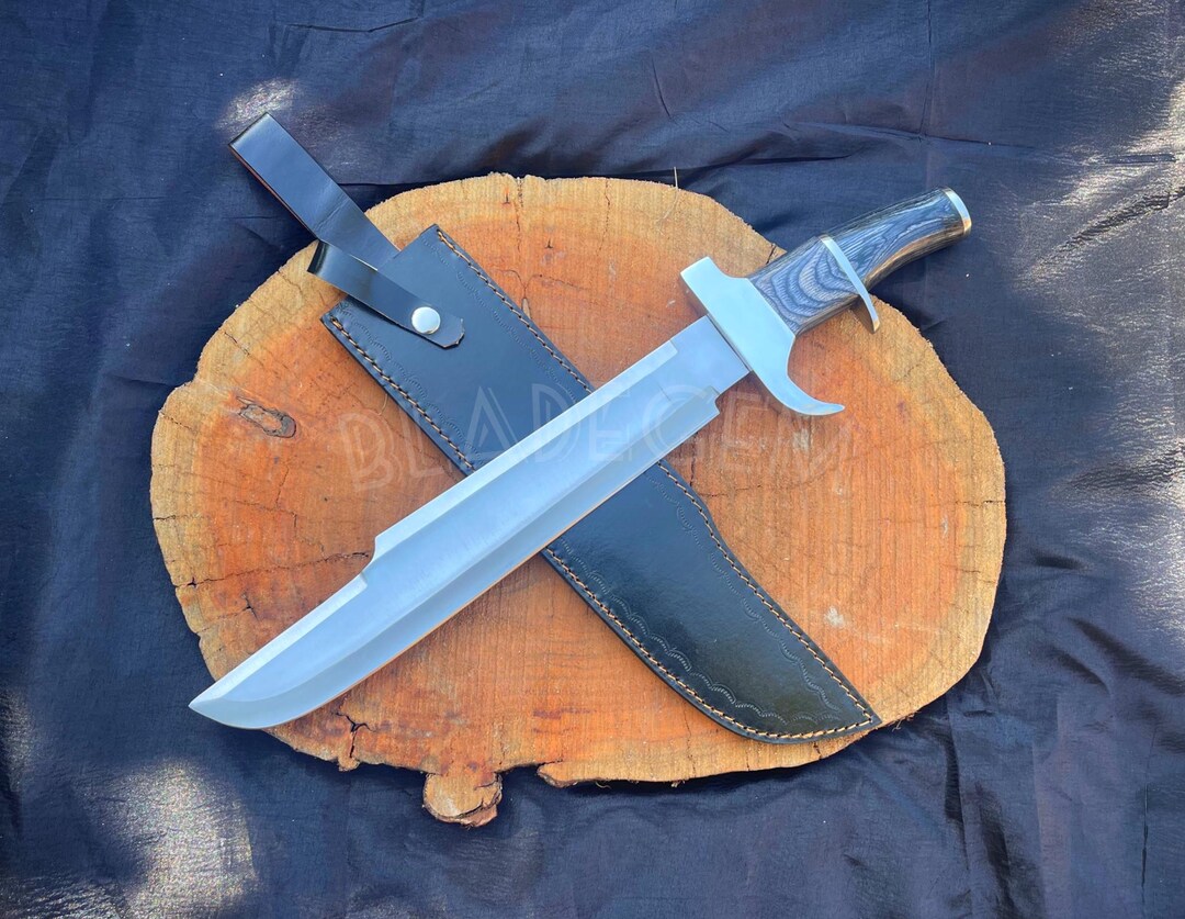 Predator's Knife Handmade 5160 Spring Steel Hunting Knife Replica Movie ...