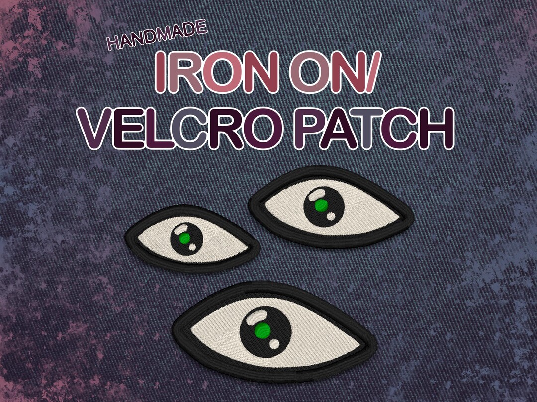 Subtronics Cyclops Eyes Embroidered Patches Iron-on, Velcro, Sew-on ...