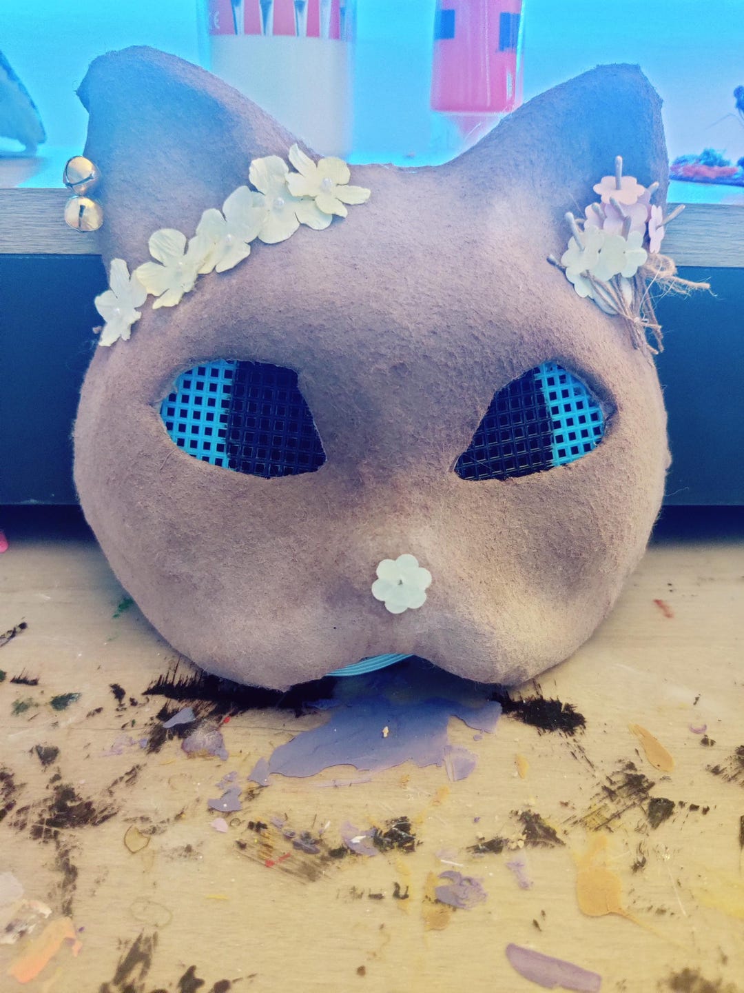 Therian Siamese Cat Mask - Etsy