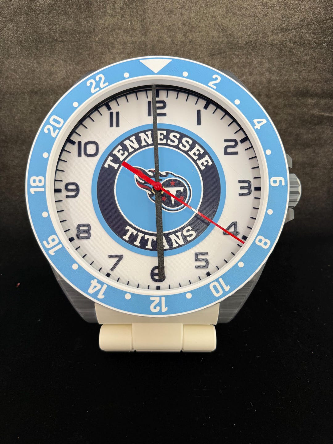 Titans NFL Desk Clock – Football Wall Clock – Tennessee Titans Gift ...