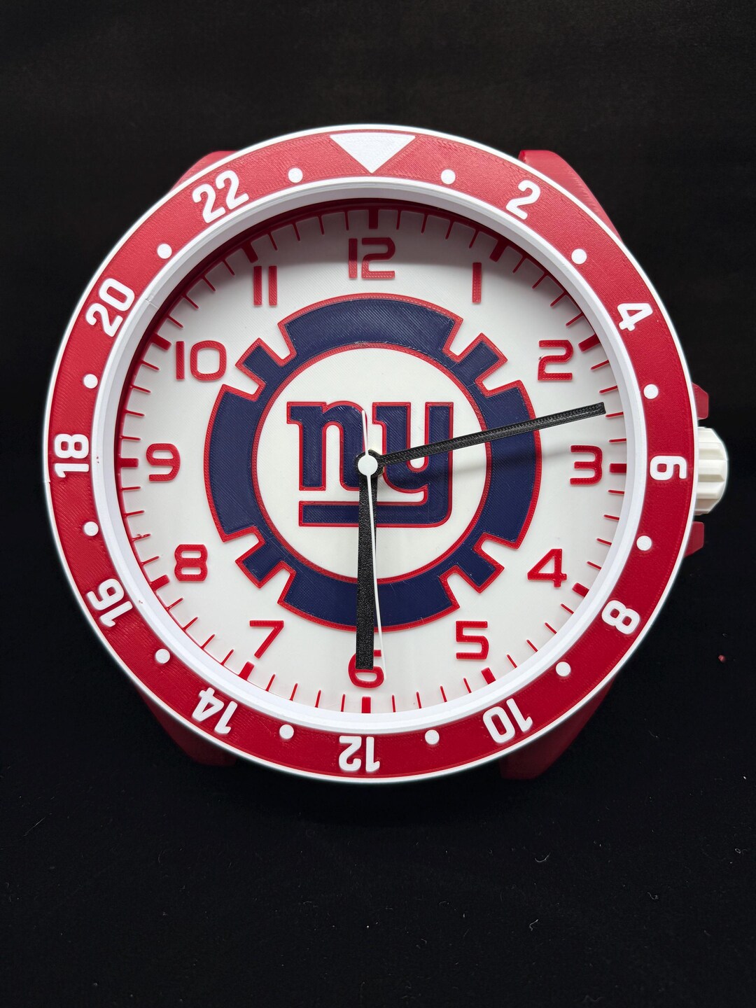 Giants NFL Desk Clock – Football Wall Clock – New York Giants Gift ...