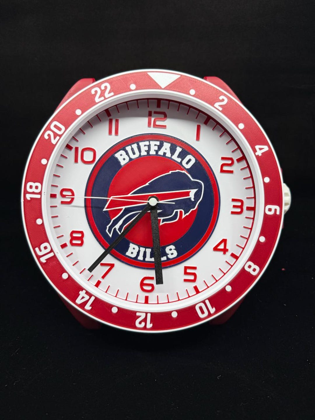 Bills NFL Desk Clock – Football Wall Clock – Buffalo Bills Gift – NFL ...