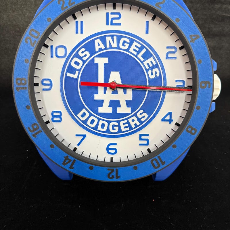 Dodgers Clock - Etsy